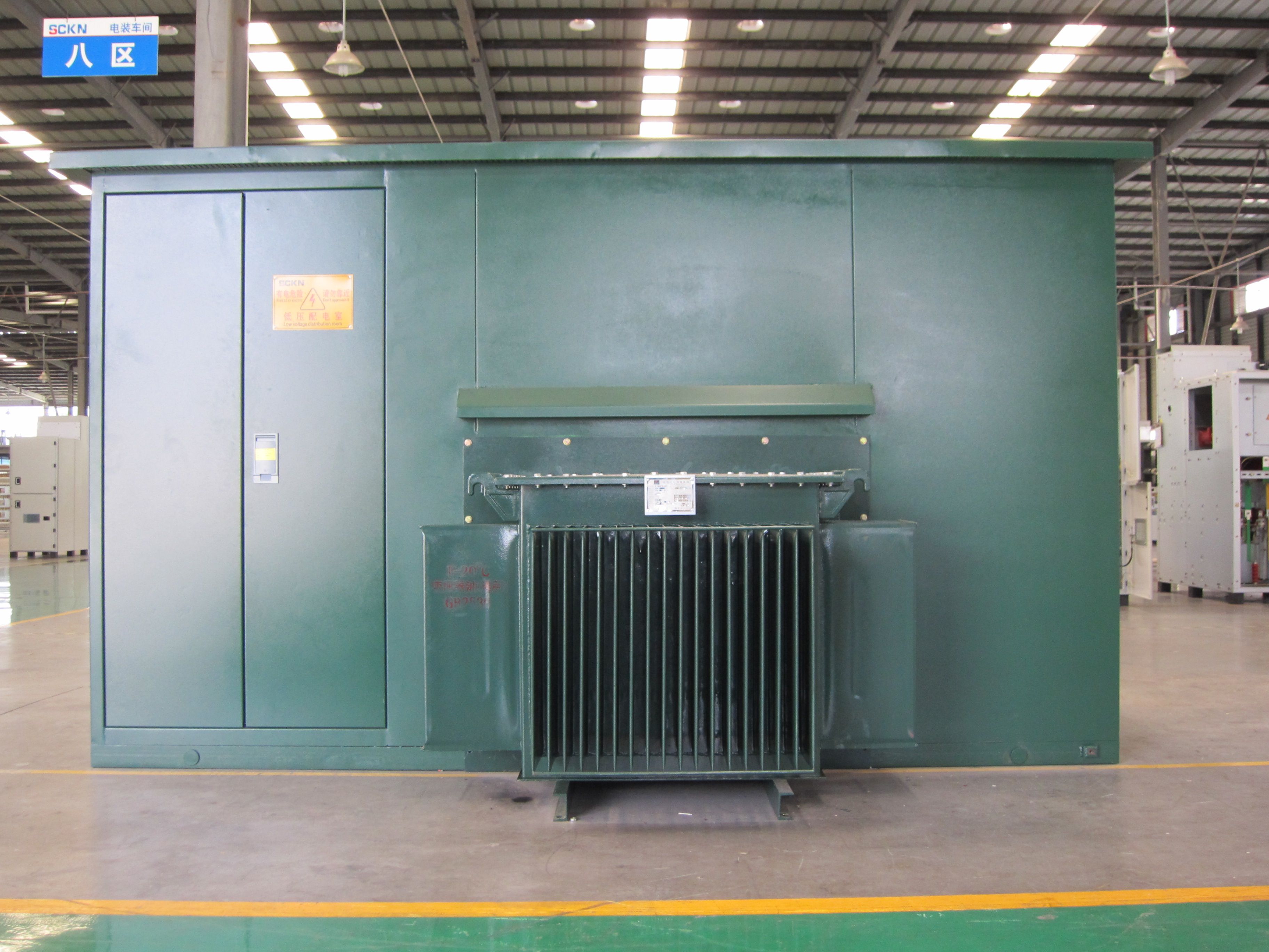 YBW-12预装式箱式变电站 - 产品中心 - 康能电气